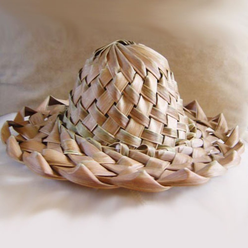 Coconut Leaves Hat Tropical Decoration Florida Coconuts Store